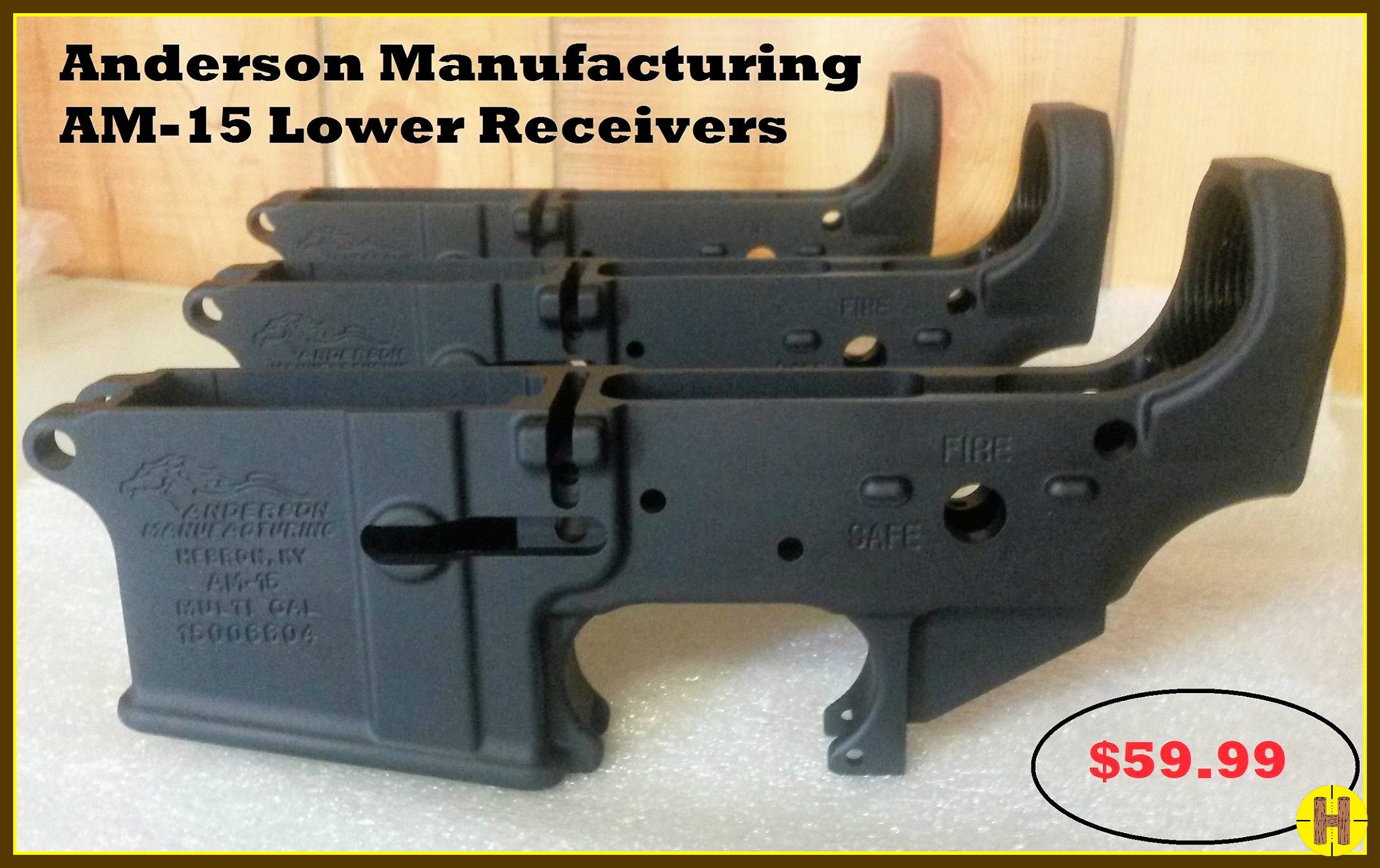 Anderson Manufacturing AM-15 lower receivers – Hoover's Outpost